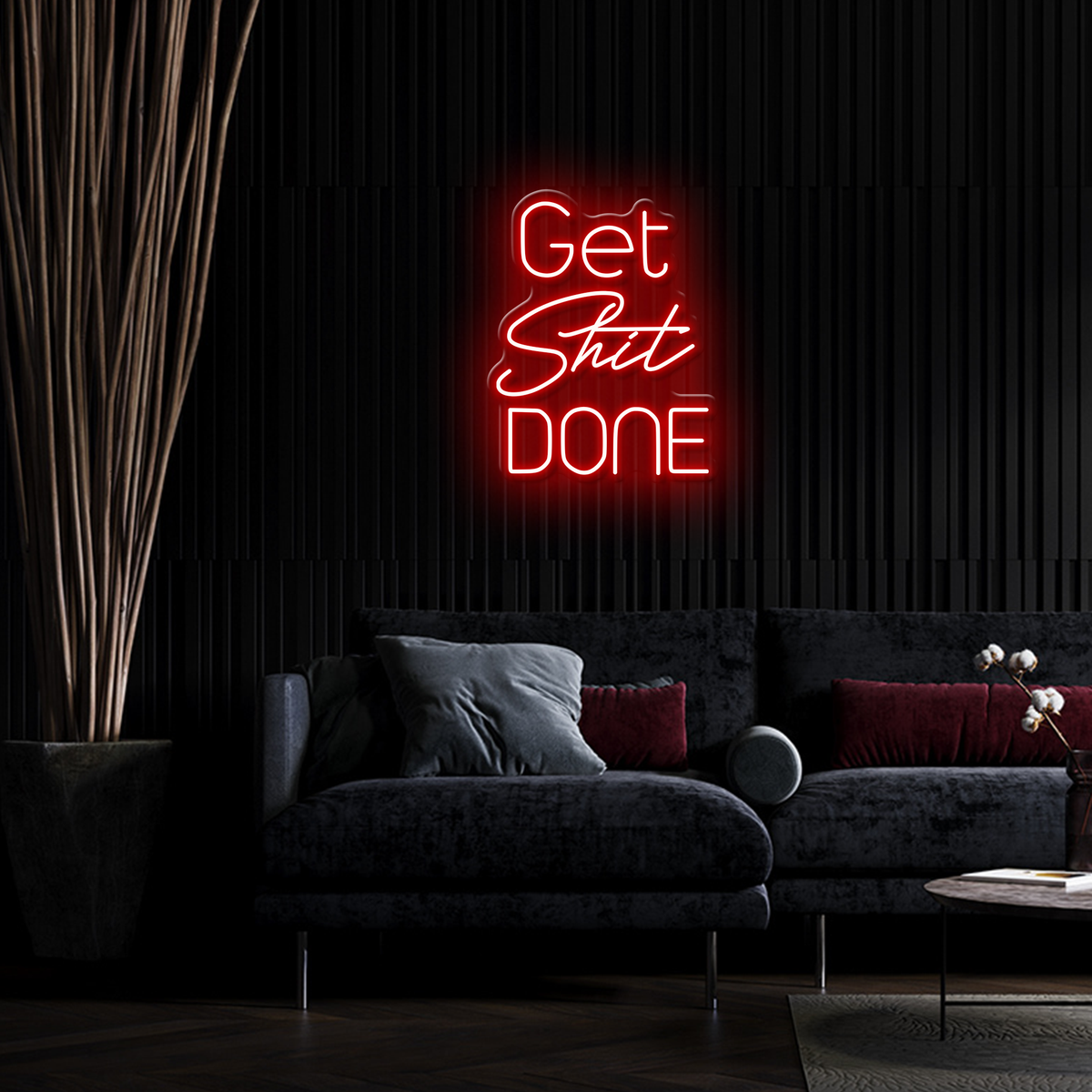 'Get Shit Done' LED Neon Sign