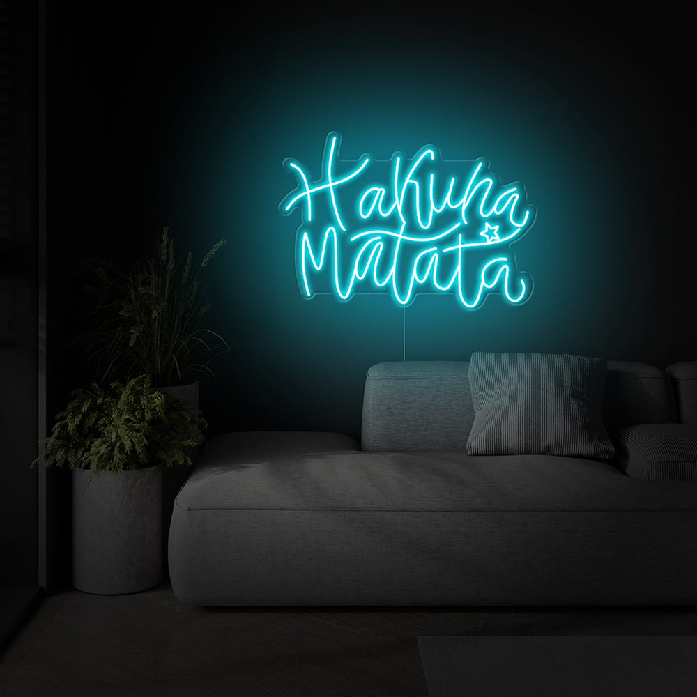 Hakuna Matata Neon Sign